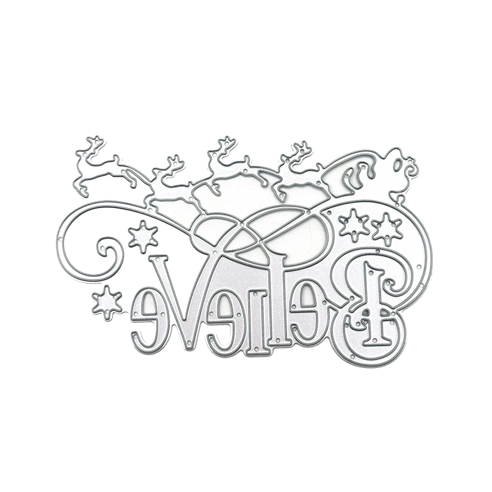 Письмо оленера Рождественская углеродная сталь режущая