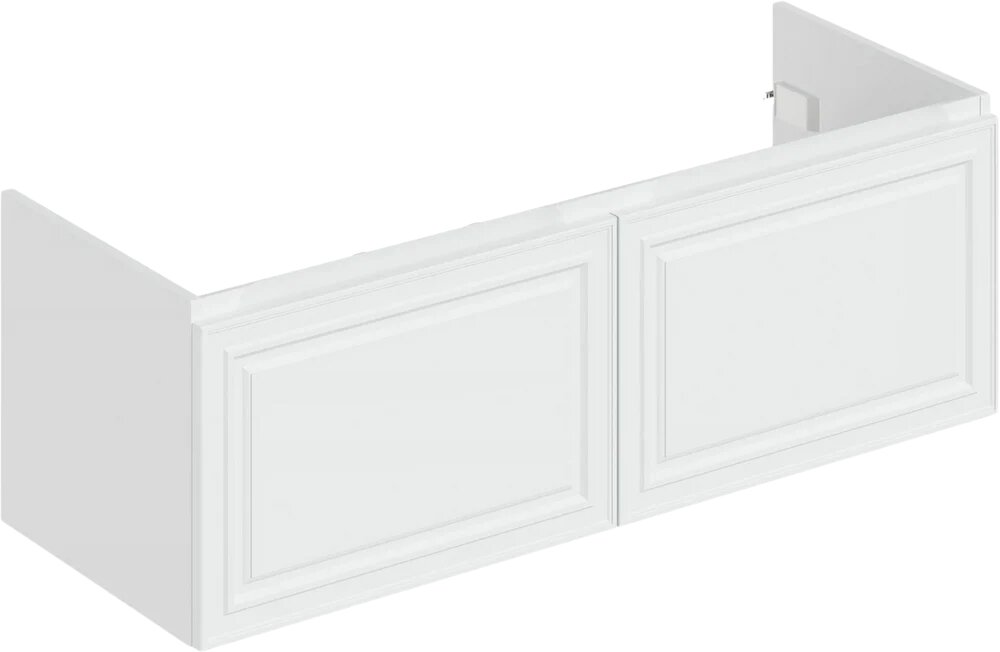 Тумба под раковину без столешницы Itana Verona 2.0 120 подвесная, эмаль белая матовая