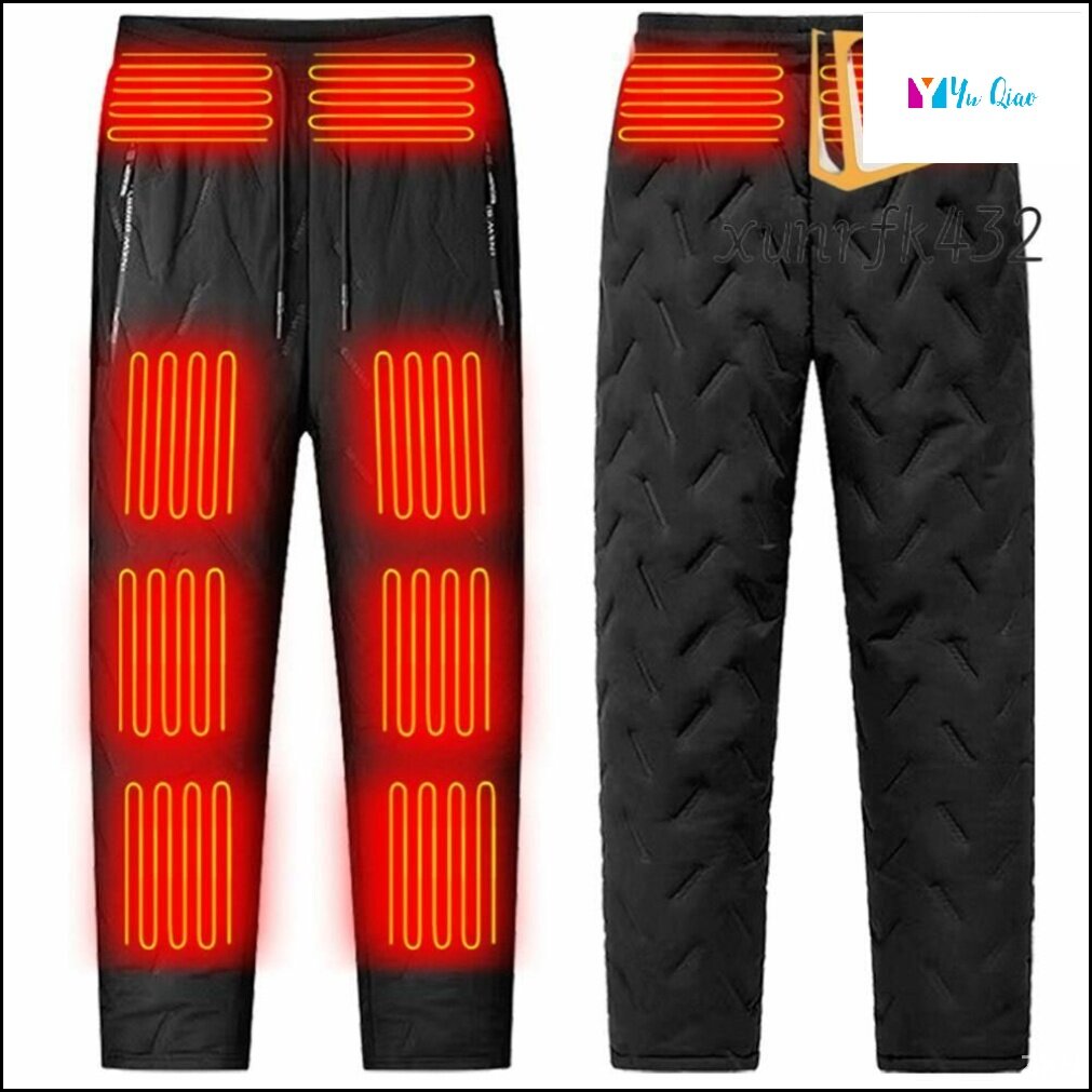 Эксклюзивные зимние брюки с функцией подогрева, оснащенные тремя режимами температуры и водонепроницаемой конструкцией