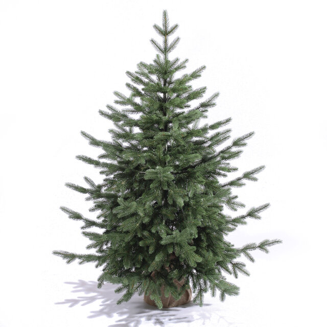 Искусственная елка Раскидистая Премиум 100 см, литая 100%, Царь Елка, РДП-100