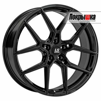 Диски литые LS FlowForming RC100 (BK) 9.5х22/5х108 D63.4 ET48.0