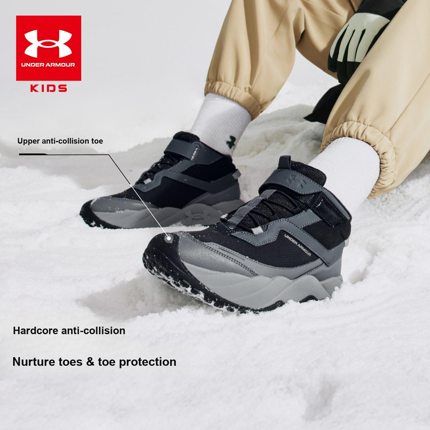 Ботинки Under Armour, размер EU 37,5 стопа (23.5CM), черный — фото 1