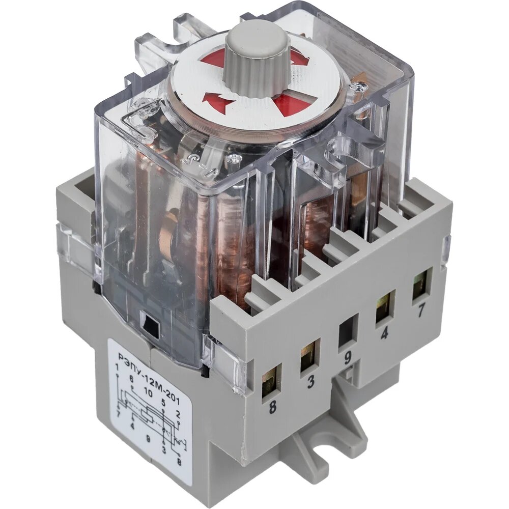 Реле промежуточно-указательное вниир РЭПУ-12М-201-1-У3 220В 50Гц A8120-78099925