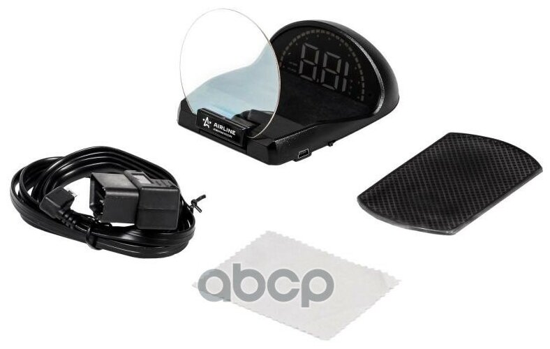 Дисплей Проекционный С Встроенным Круглым Экраном На Торпедо AIRLINE арт. ALAA002