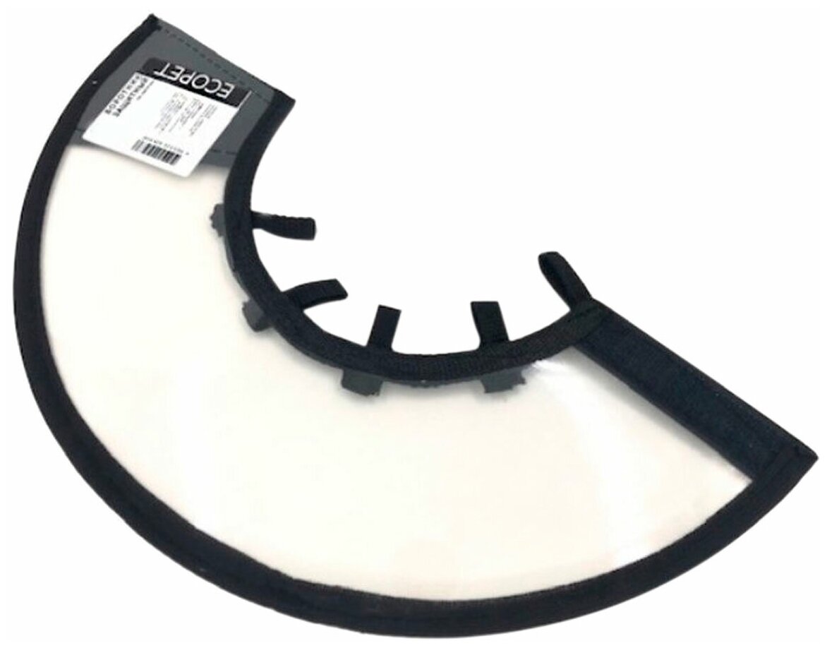 Воротник защитный для собак Ecopet пластиковый на липучке № 35 (1 шт)