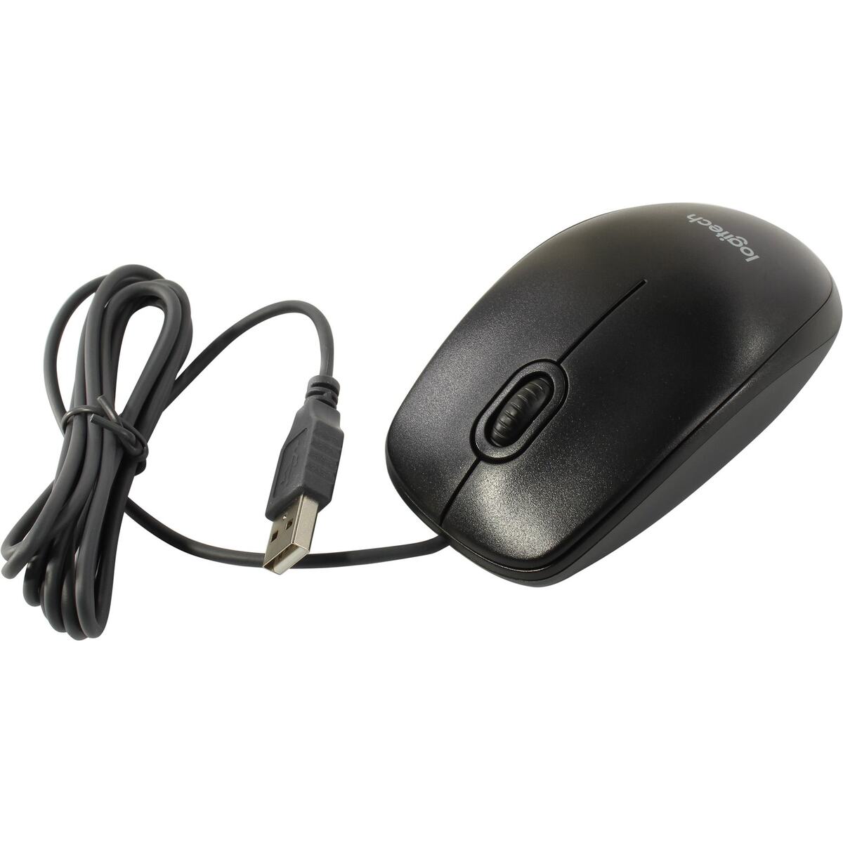 Logitech Mouse M90 Black 910-001795 (RTL) USB 3btn+Roll — фото 1