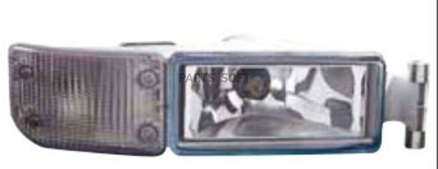 Фара противотуманная ! правая доп. дальнего света с указателем поворота(белая)\man tga
