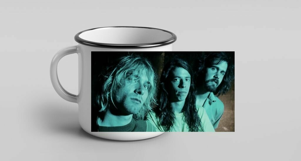 Кружка металлическая эмалированная Nirvana, Нирвана № 5