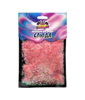 *Игрушка(Slimer) НаполнениеДляСлайма Слюда розовая (SSS30-27)