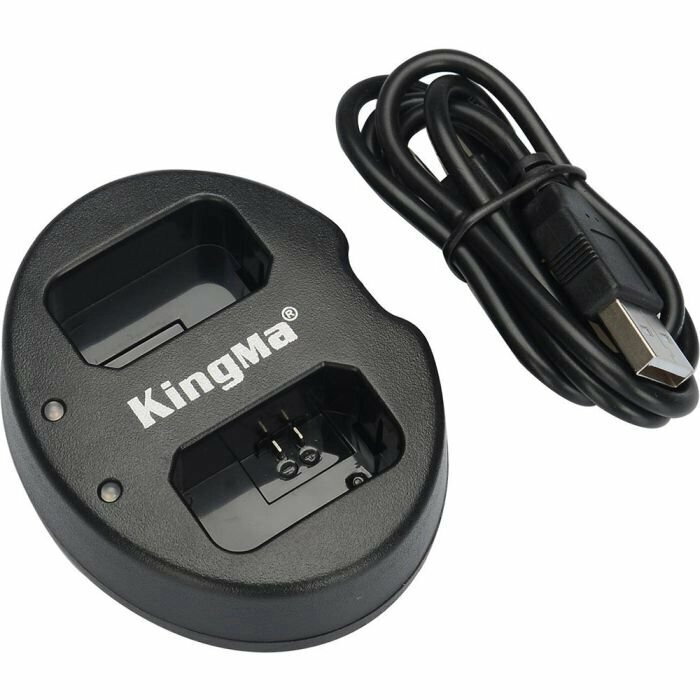 Зарядное устройство Kingma BM015-W235 для 2х NP-W235, USB, для Fujifilm
