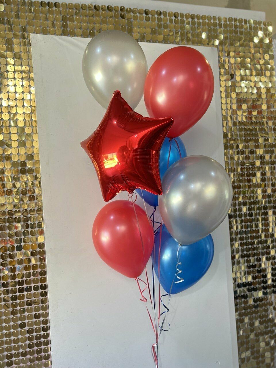 Фонтан из шаров