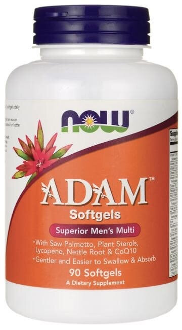 NOW Foods ADAM Superior Men's Multi, НАУ фудс Адам 90 гел. капсул