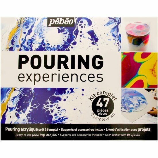 Набор красок Pebeo 524600 для Флюид Арт 118 мл