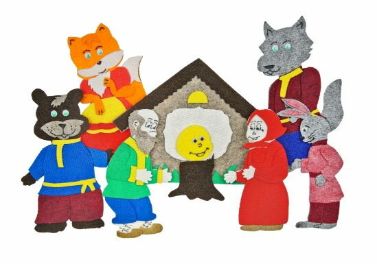 Колобок с игровым полем 1