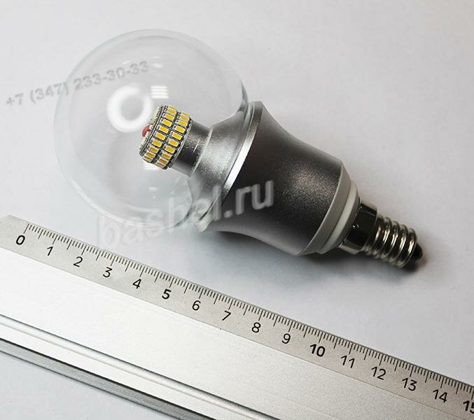 E14/G60, 6W, 530Lm, 4500k, 220V CR-DP-G60 Day White [88], Лампа светодиодная, Arlight