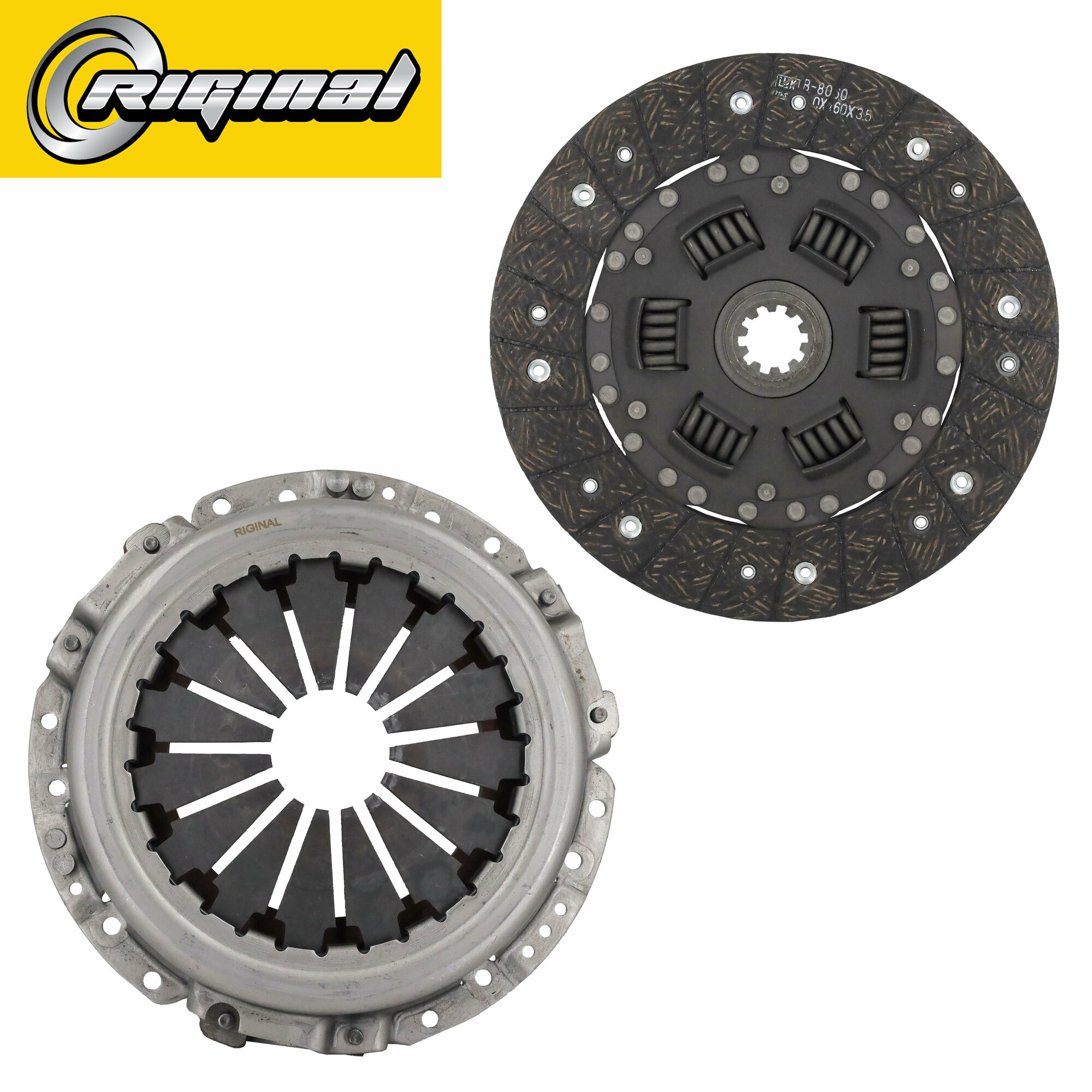 Комплект сцепления Riginal для а/м УАЗ КПП 4-ст, лепестковая корзина, D - 273 мм.