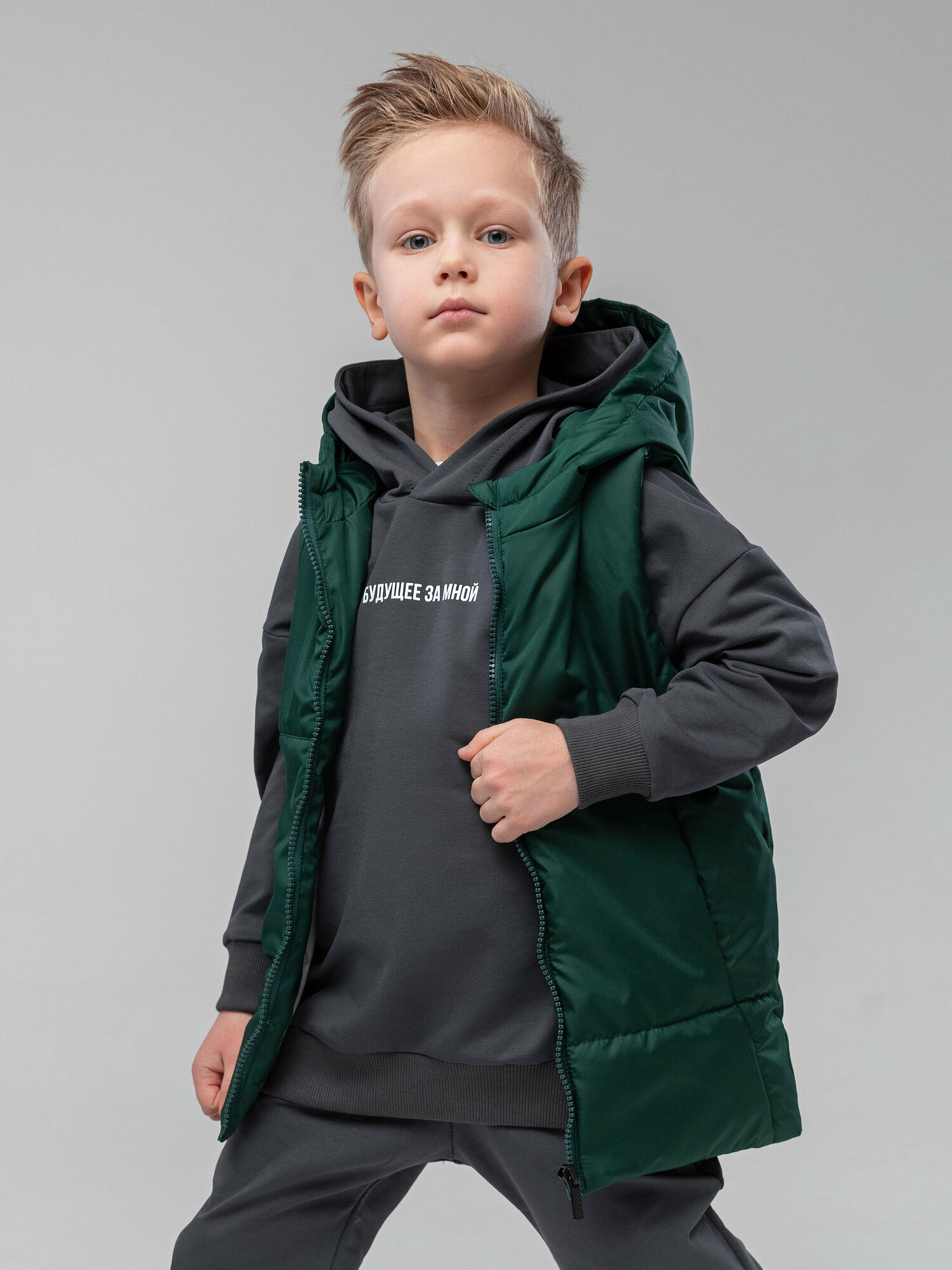 Жилет утеплённый