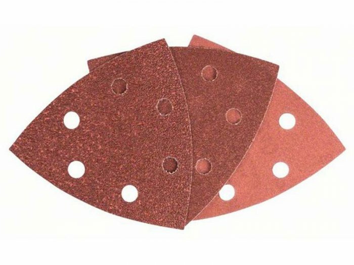 6 шлифлистов F460 BfWP 93x93 K60/120/240