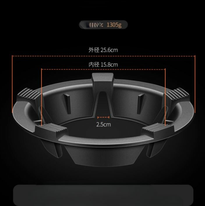 Подставка, DAENERO, для мелкой посуды, на решетку газовой плиты для турок, чайников, кофеварок, ковшей и т. д. насадка для газовой плиты рассекатель