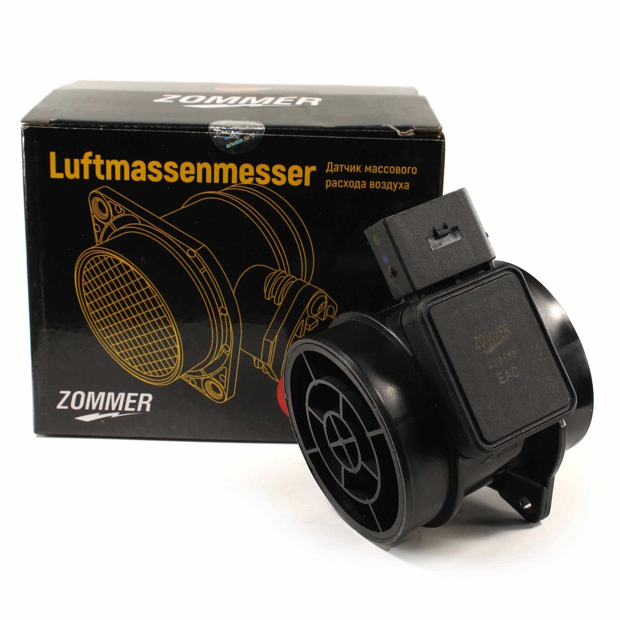 Датчик массового расхода воздуха "TOP" для Газ двигатель 406, 405, 409 Евро-2