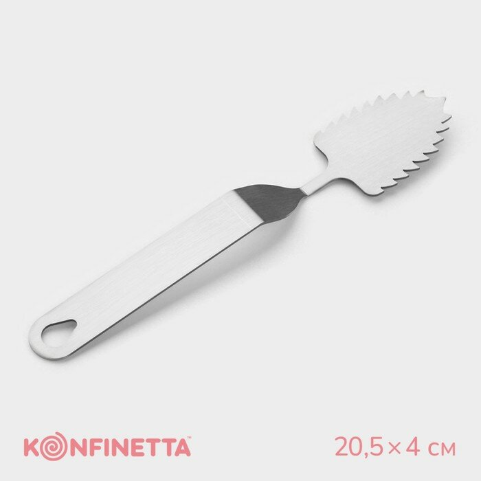 Лопатка кондитерская KONFINETTA, 20.5×4 см, рабочая часть