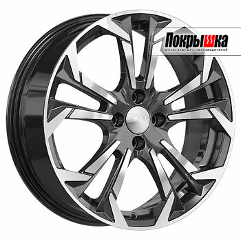 Диски литые SKAD Дунай 7.0х17/4х100 D60.1 ET45.0, Алмаз