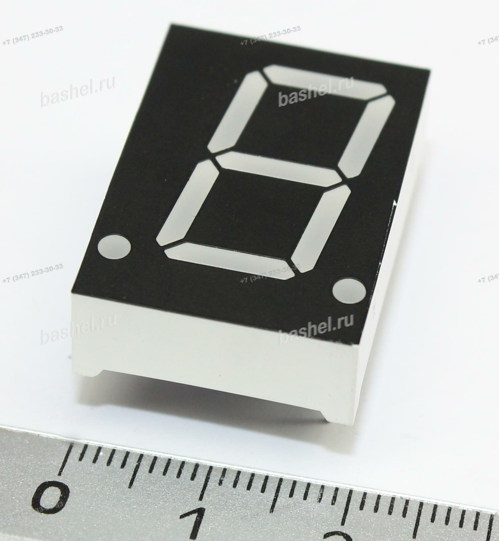 E10801G-PG2-0-W, Индикатор, 1X0,8", OA, зелёный ультраяркий