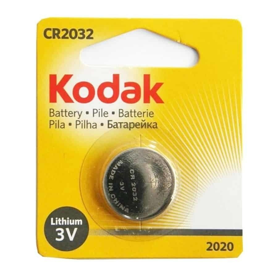 Батарейка Kodak CR2032-2BL для брелока сигнализации, обеспечивает питание.