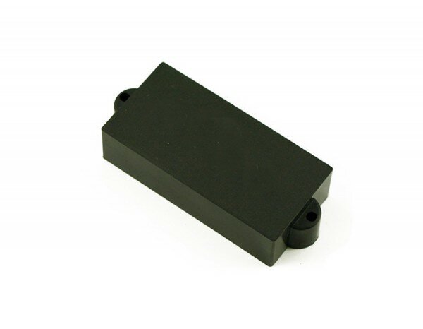 Крышка звукоснимателя для сингла, Precision Bass HOSCO PC-PM, черная матовая