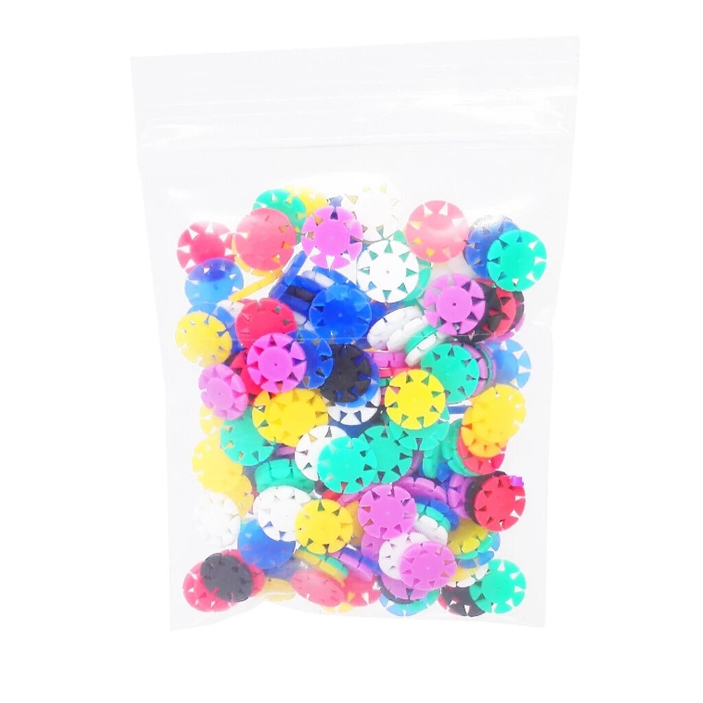 Стоматологические эндо-файлы DCLOUD, силиконовые пробки, 100 шт. MIX