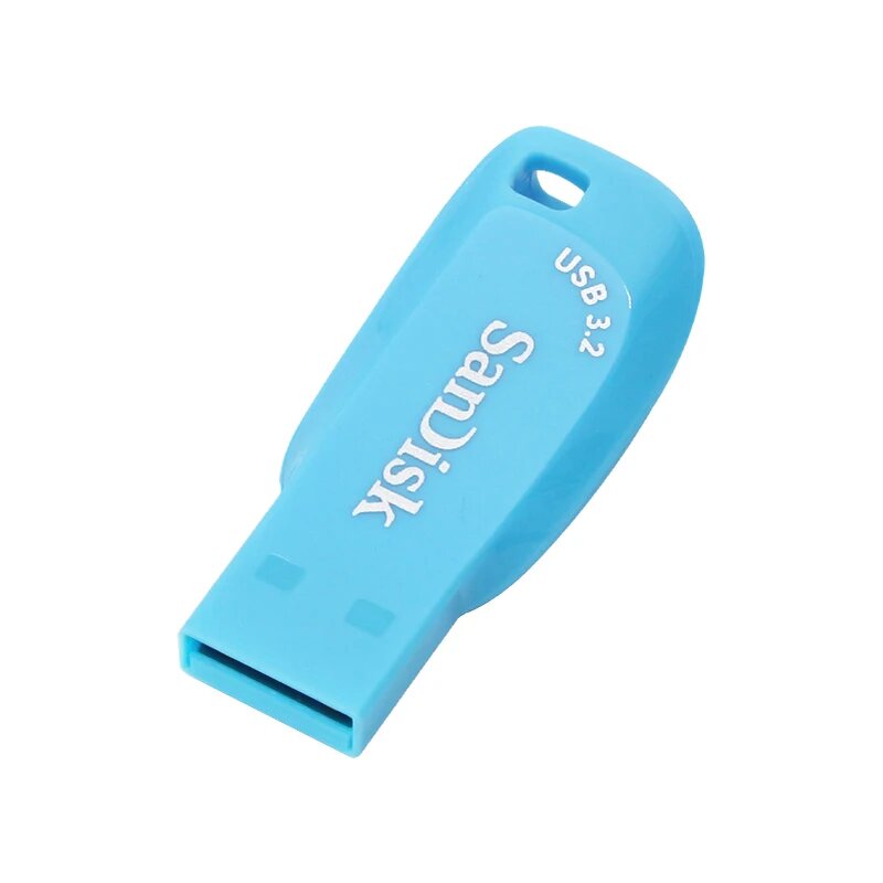 SanDisk Ultra Shift USB флешка 32/64/128 ГБ 32 ГБ, USB 3.2 Disk Blue