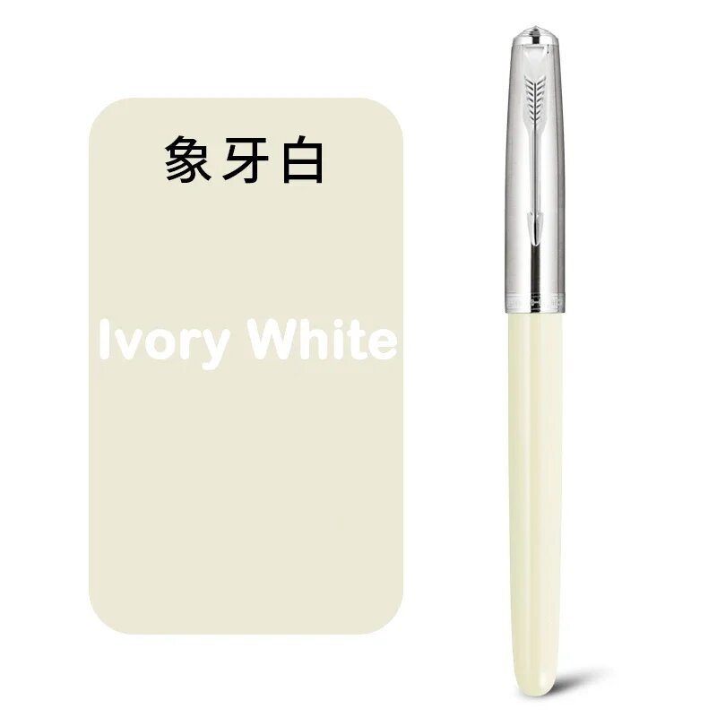 Перьевая ручка JINHAO 86, классическая чернильная ручка из смолы 0,5 мм, серебряный колпачок с зажимом для студентов PK 9019, офисные школьные принадлежности, канцелярские принадлежности