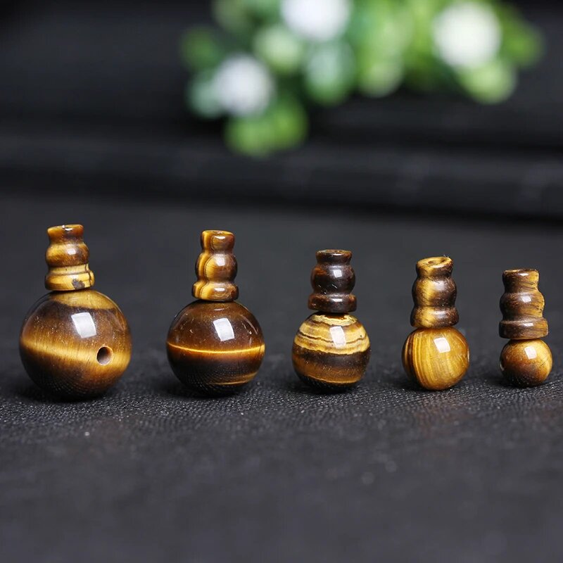 Бусина Тигровый Глаз Будда, 12mm
