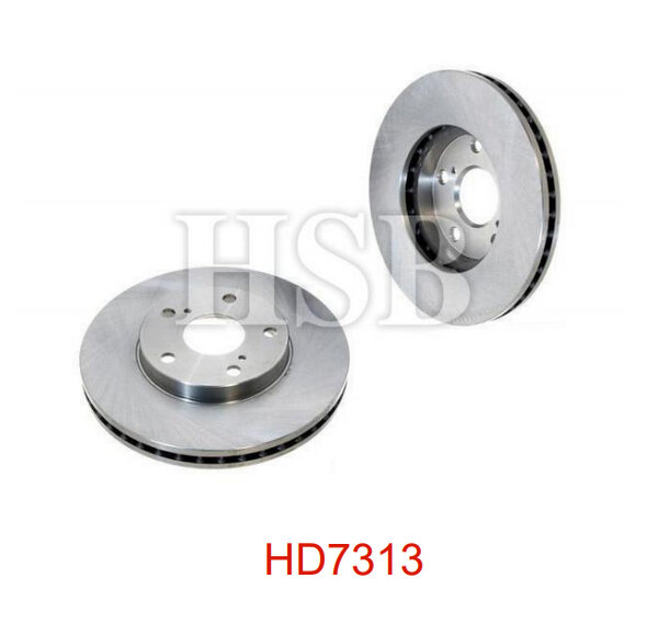 Тормозной диск HSB HD7313, для Chrysler, Dodge, Mitsubishi, передний