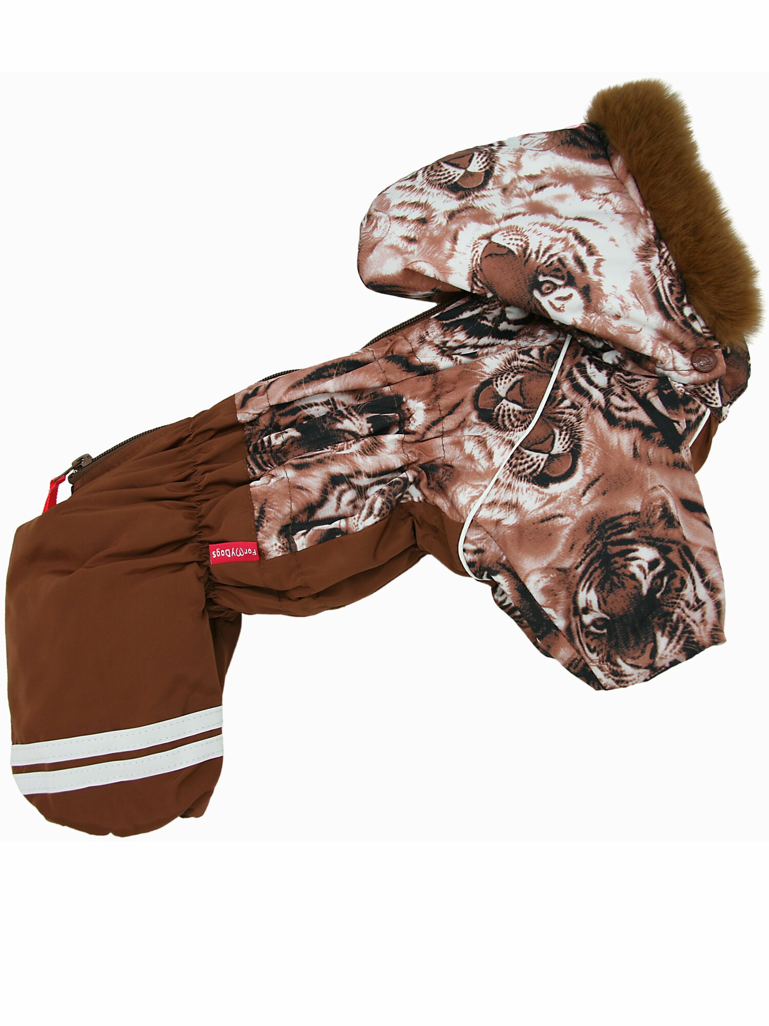 Утепленный комбинезон для собак мальчиков мелких и средних пород