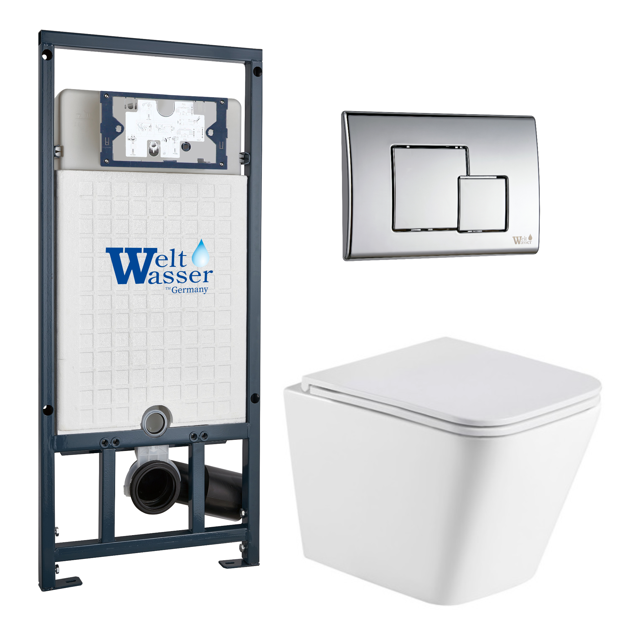 Комплект WeltWasser 10000011881 Gelbach 043 GL-WT + Marberg 507 + Marberg 507 SE CR