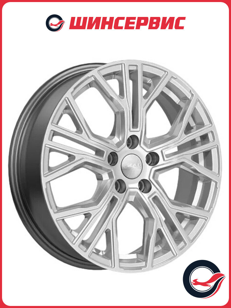 Литой колесный диск Скад Тибет R17x6.5J 5x114.3 ET50 ЦО54.1 для автомобиля