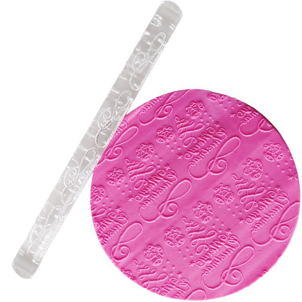 High Quality Acrylic Rolling Pin Pastry Fondant Plasticine Roller DIY Cake 10#