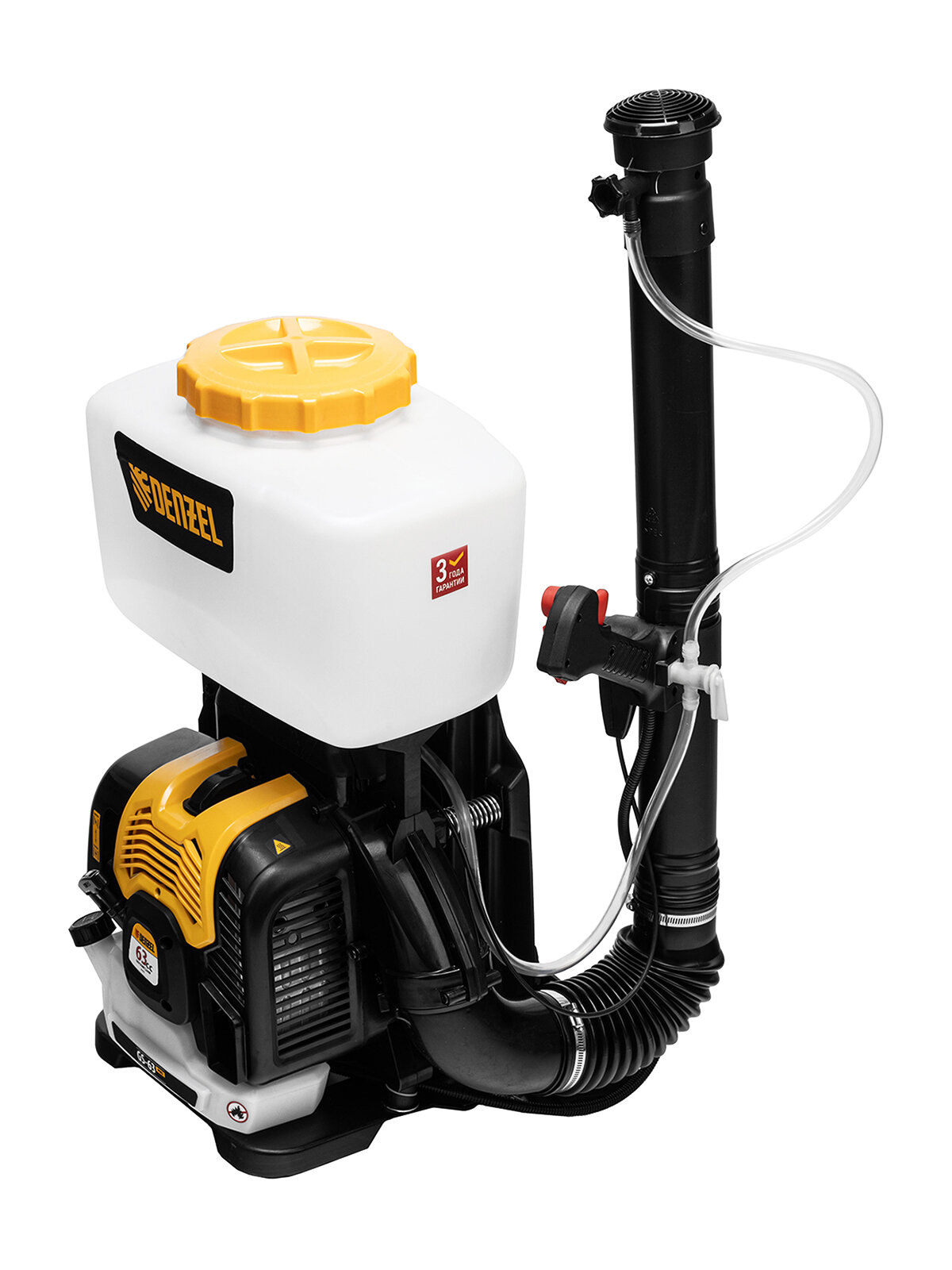 Опрыскиватель бензиновый Denzel GS-63-PRO, 63 см3, бак 25 л 65302