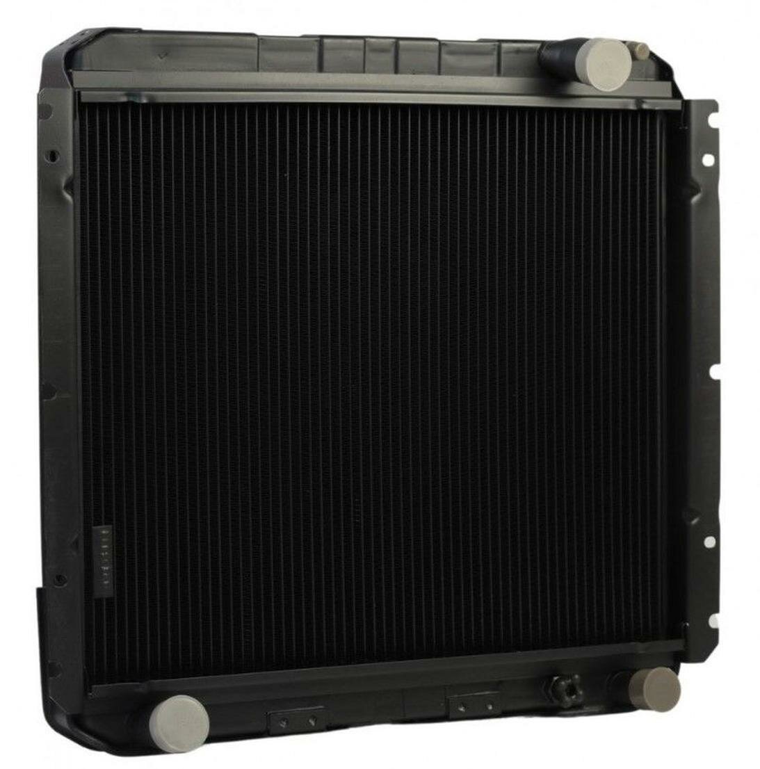 Радиатор охлаждения ЗИЛ 432720-1301010-11 2-х рядный (медно-латунный, трубчато-ленточный) ШААЗ