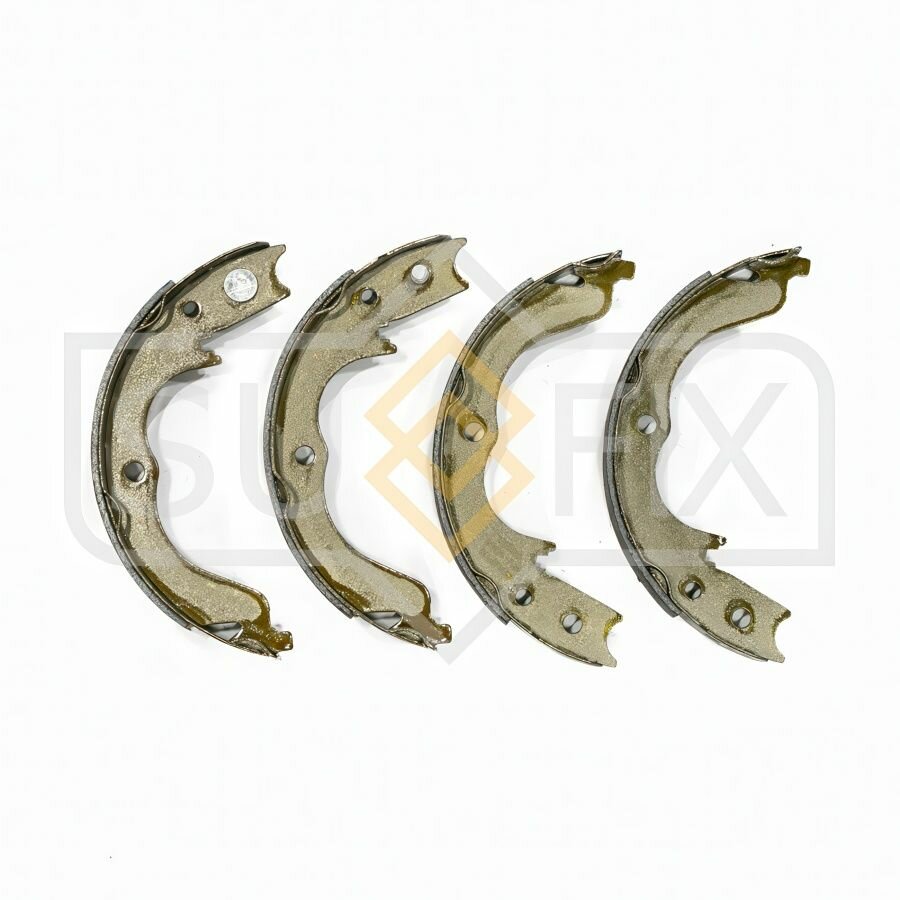 Колодки тормозные стояночные, для Тойота Дина, Хайас 4-5, Хайлюкс, Ленд Крузер, Ленд Крузер Прадо 120 арт SY1044