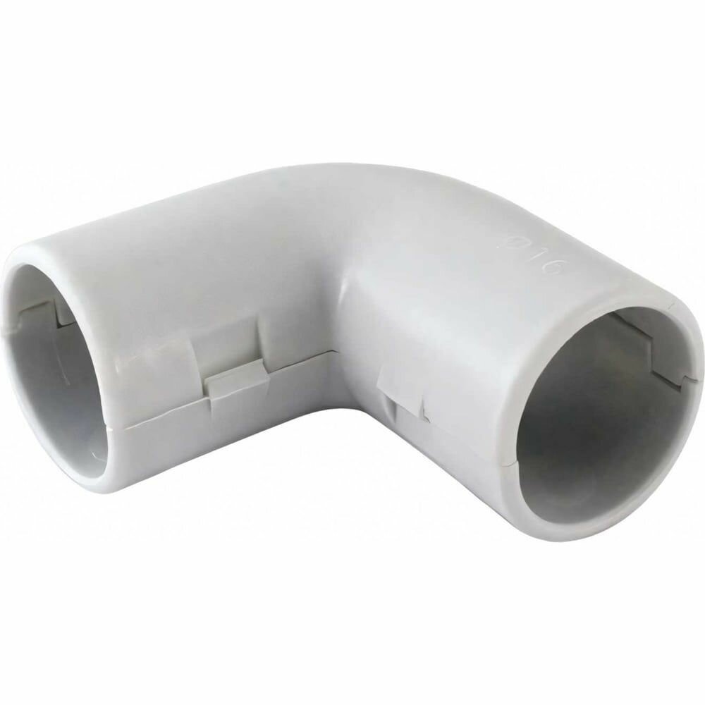 Поворот на 90град. для жестких труб d16 разъемн. IP40 DKC 50516