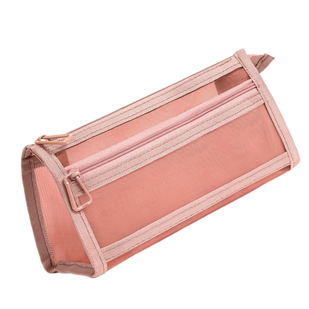 Пенал, двухслойный сетчатый пенал, прозрачный пенал для ручек, вернуться к школьным принадлежностям