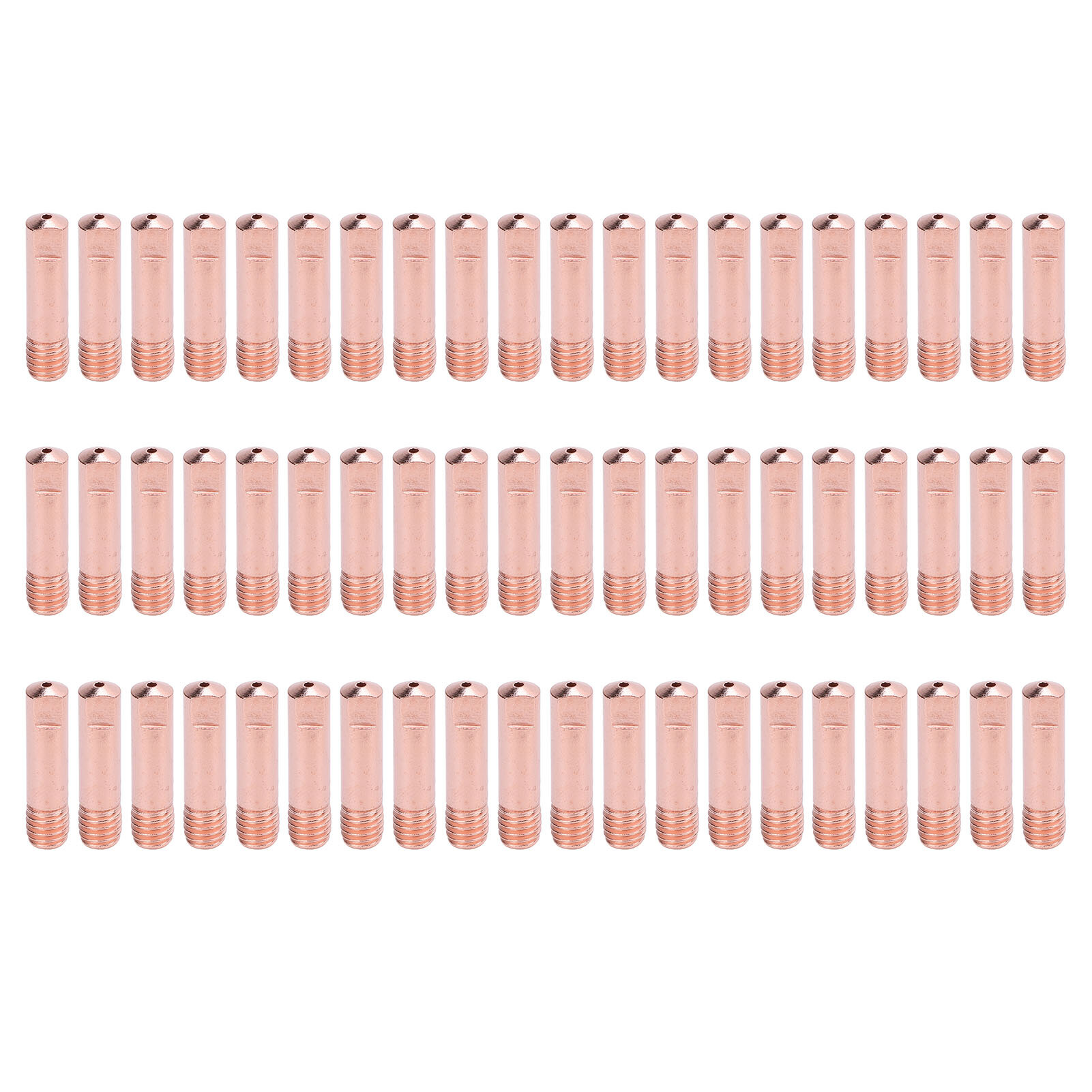 60Pcs Welding Contact Tips 0.047in 1.2mm for ARCAPTAIn MIG200 MIG130 MB15 15AK MIG Welder Gun Accessories