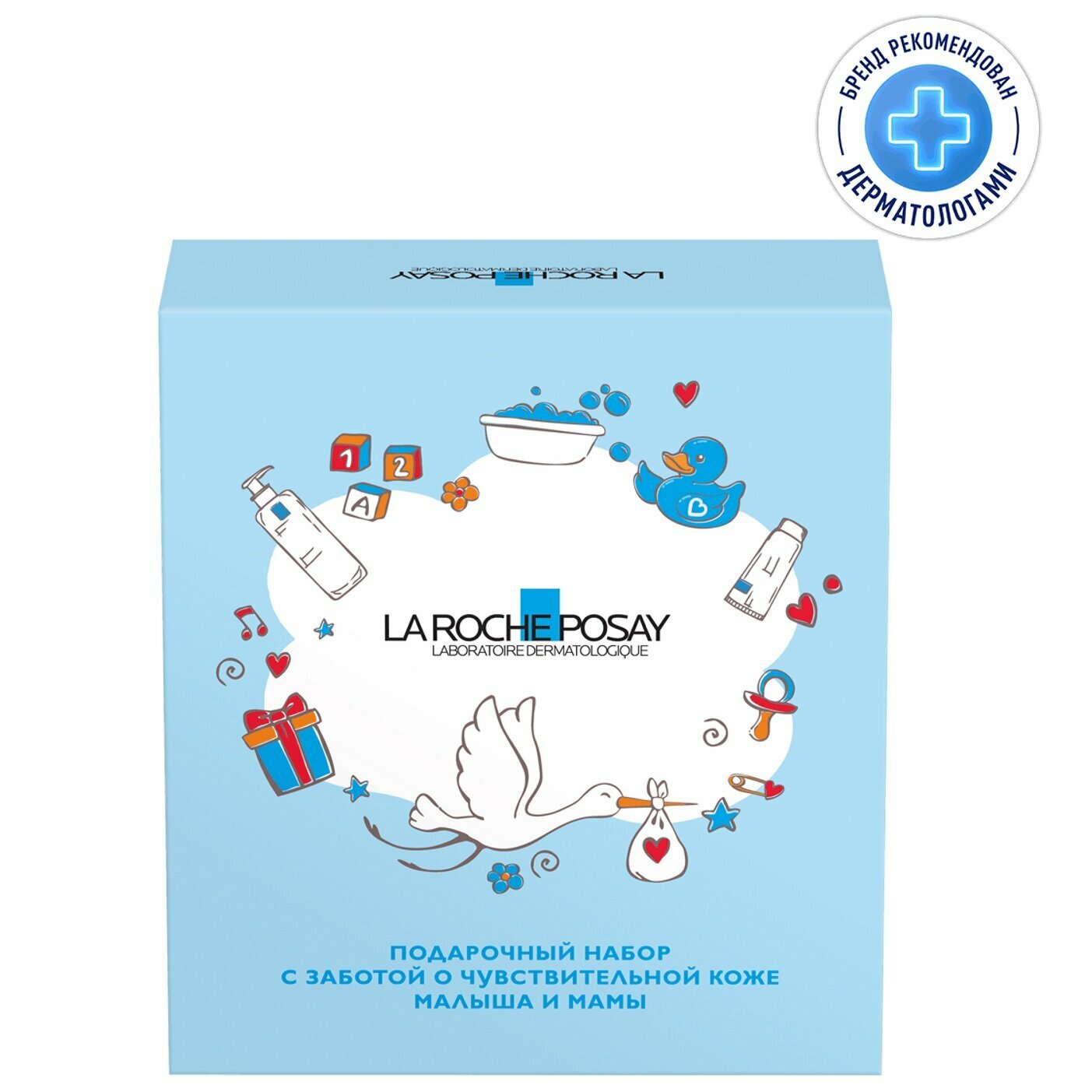 Набор LA Roche-posay Lipikar уход для чувствительной кожи 400 мл, 400мл, 15 мл