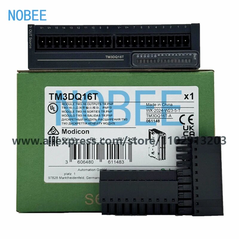 Modicon TM3DI8 дискретный модуль ввода 24В TM3DQ16T