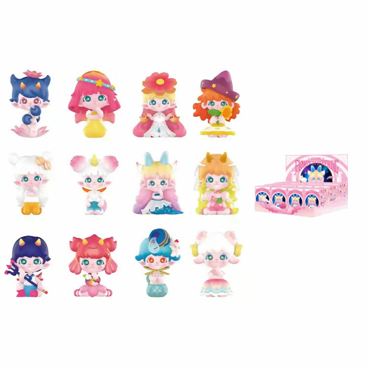 POP MART ZOE Язык Цветов Коллекция Созвездий Таинственные боксы, 12 шт.