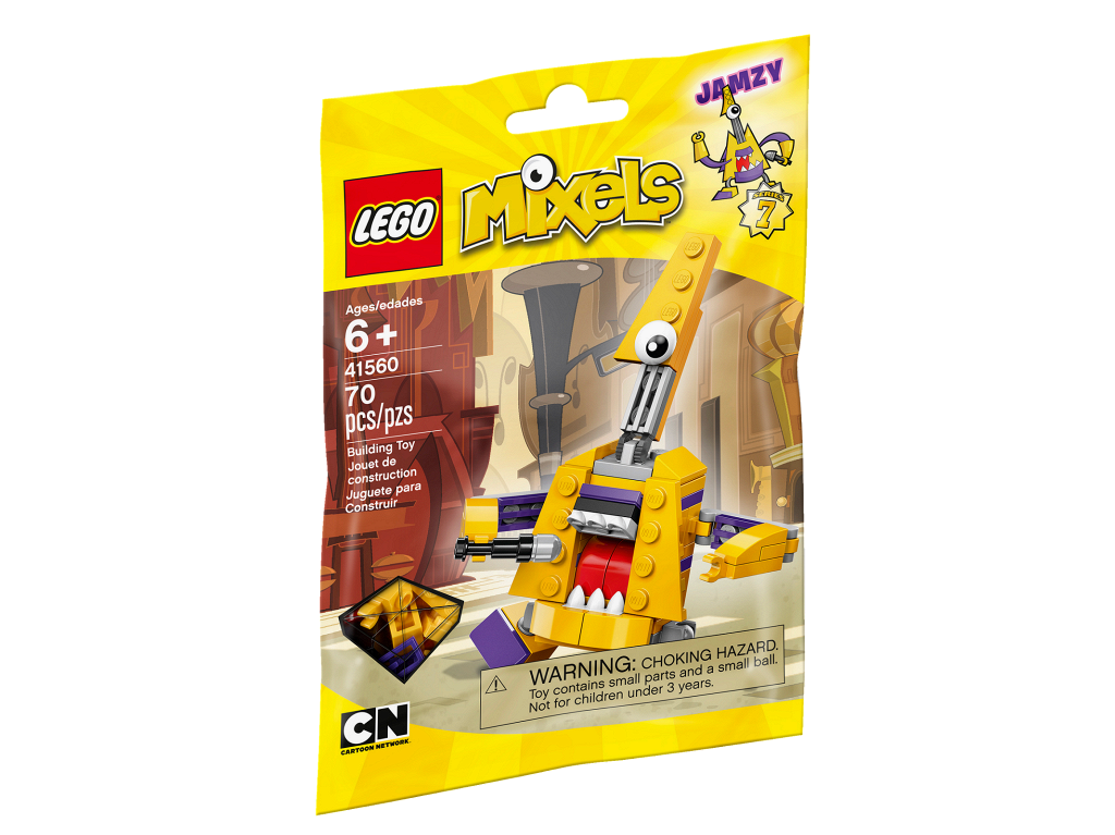 Конструктор LEGO Mixels series 7 Jamzy 41560, 70 деталей, от 6 лет