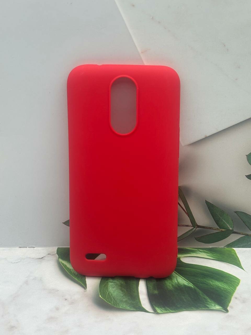 Силиконовый чехол на LG K10 2017 защитный