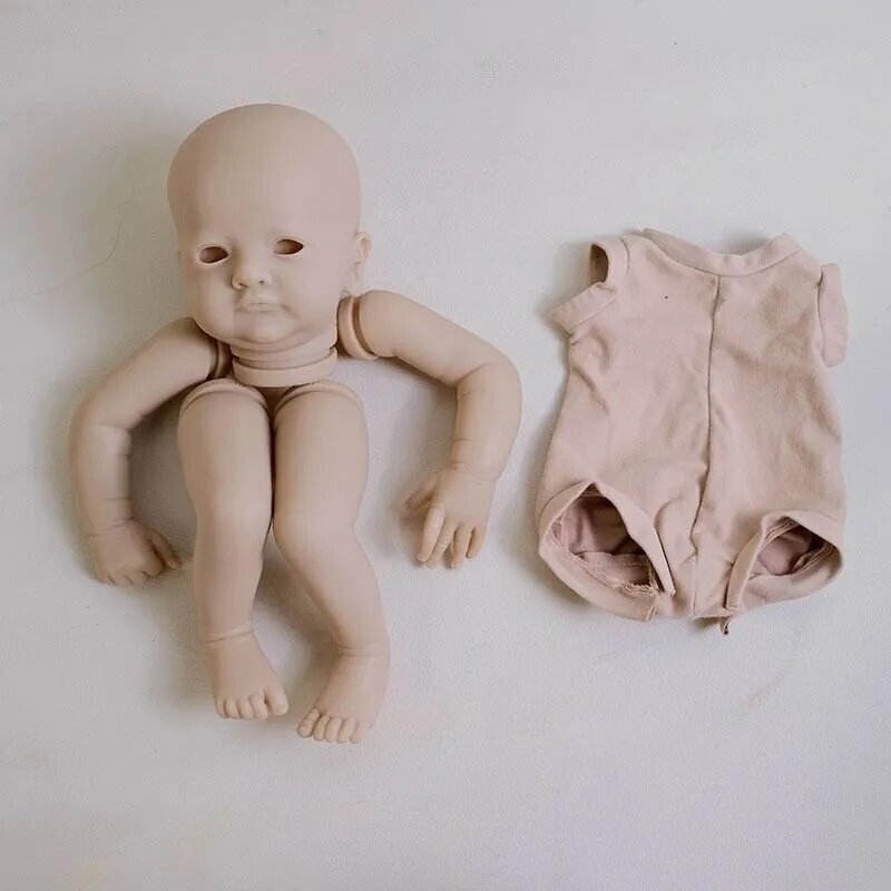 Неокрашенный и разобранный набор кукол-реборнов, размер готовой куклы 45 см, Reborn Mila